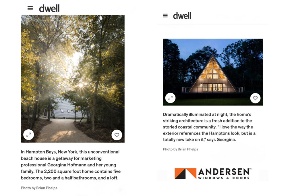 Dwell – Home Tours Standout Project presented by Andersen Windows ...